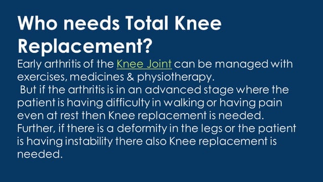 Total Knee Replacement | PPTX