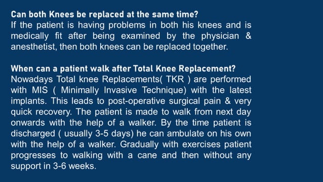 Total Knee Replacement | PPTX