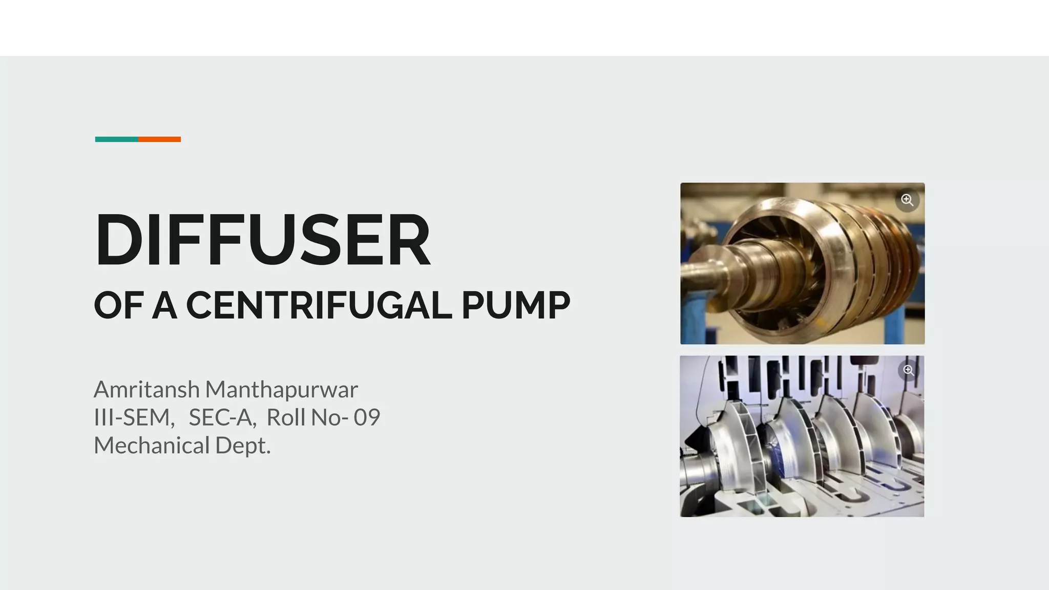 Diffuser of Centrifugal Pump | PDF