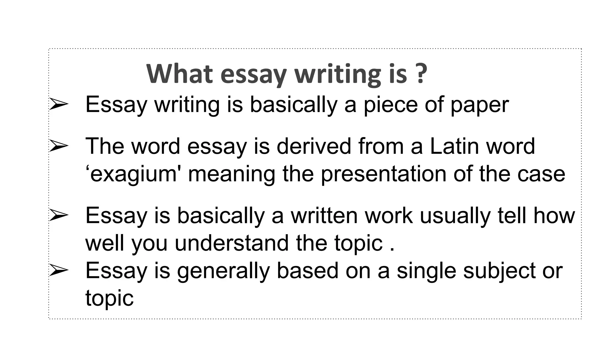 Essay writing presentation.ppt