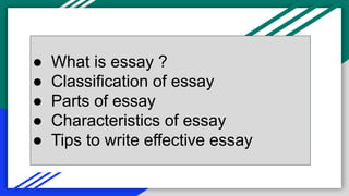 Essay writing presentation.ppt
