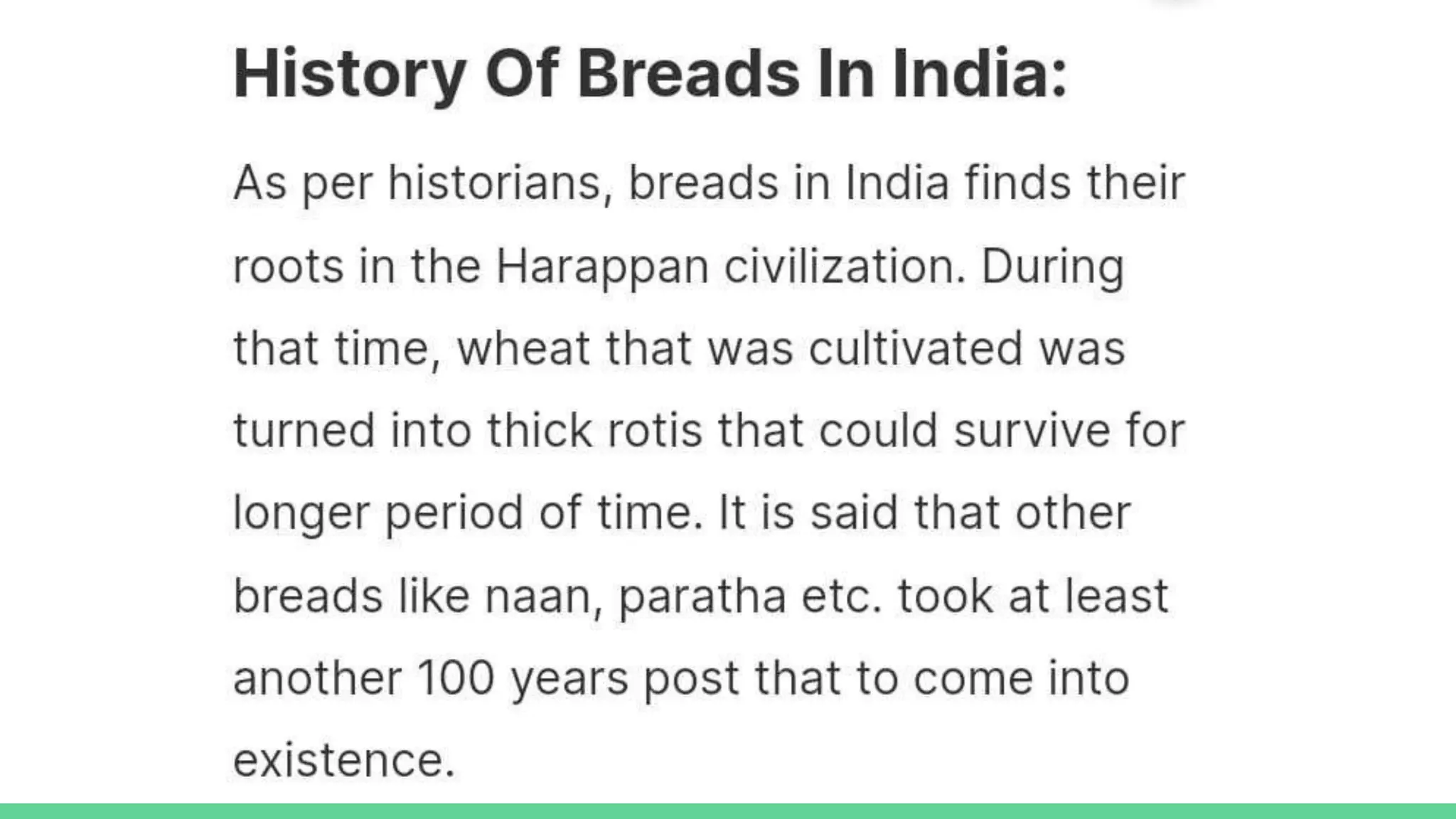 10 different types of Indian breads | PPTX