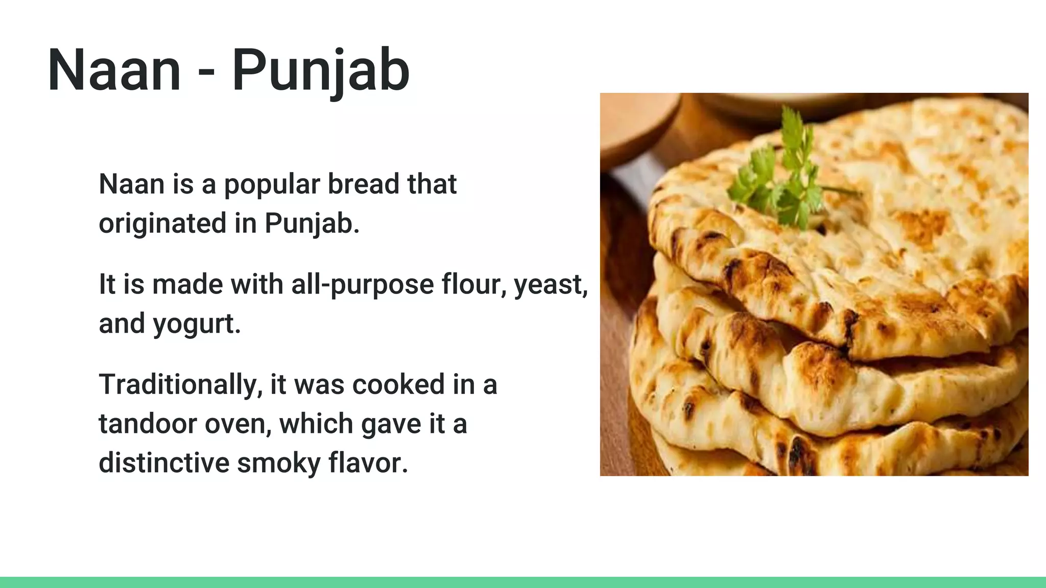 10 different types of Indian breads | PPTX