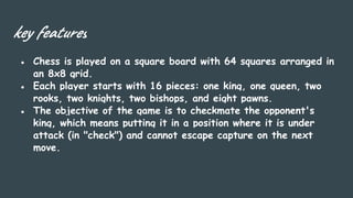 chess | PPTX | Board Games and Puzzles | Games and Puzzles