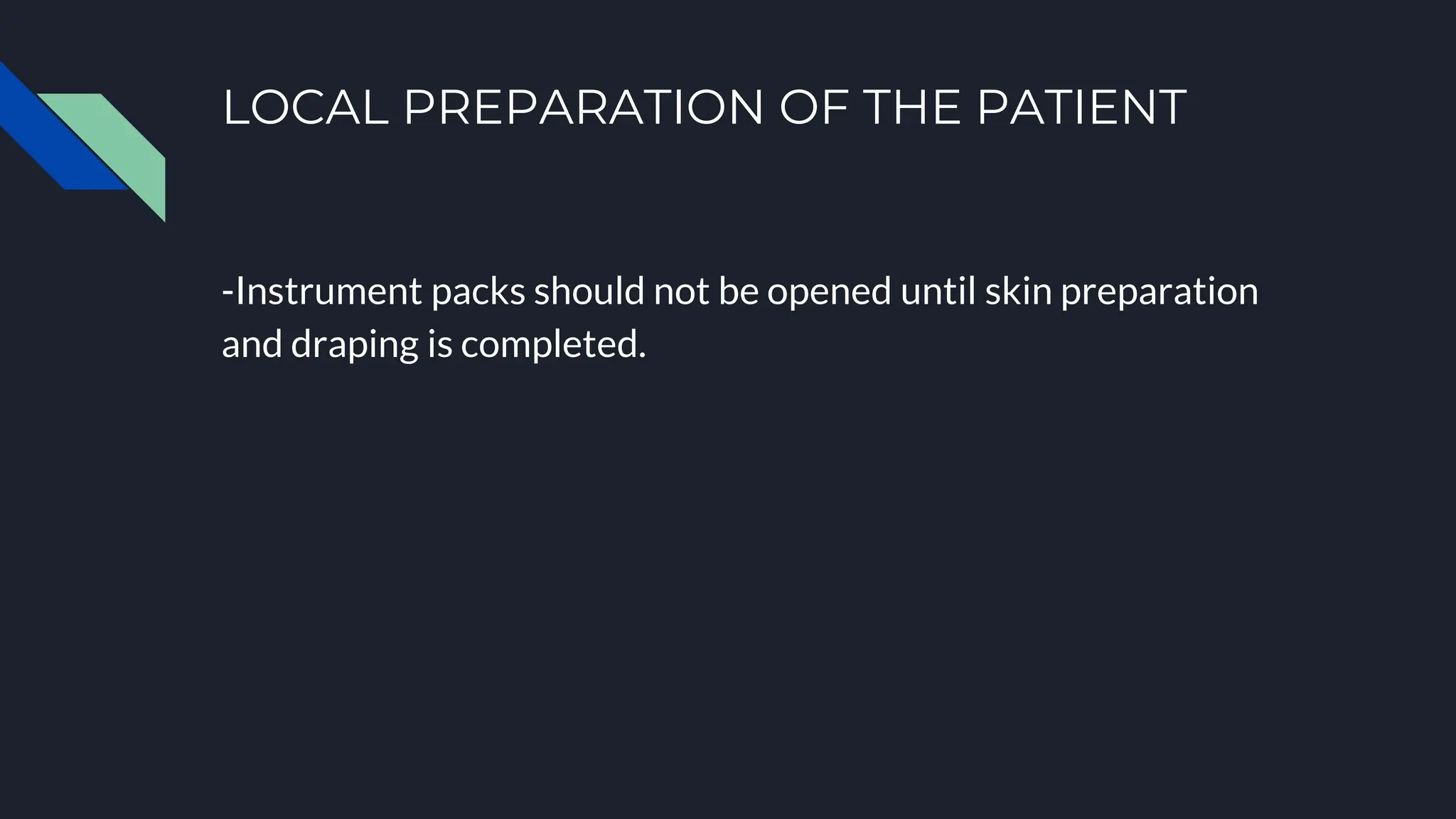 pre-operative preparation for orthopedic procedure.pptx