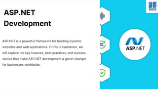 ASP.NET development company, offering an expansive range of professional services | PPT