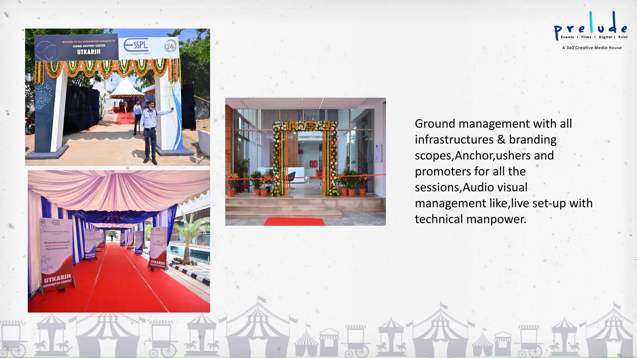 Ground management with all infrastructures & branding scopes,Anchor ...