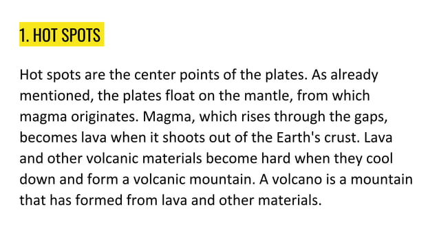 introduction to volcano,types and characteristics | PPT