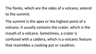 introduction to volcano,types and characteristics | PPT