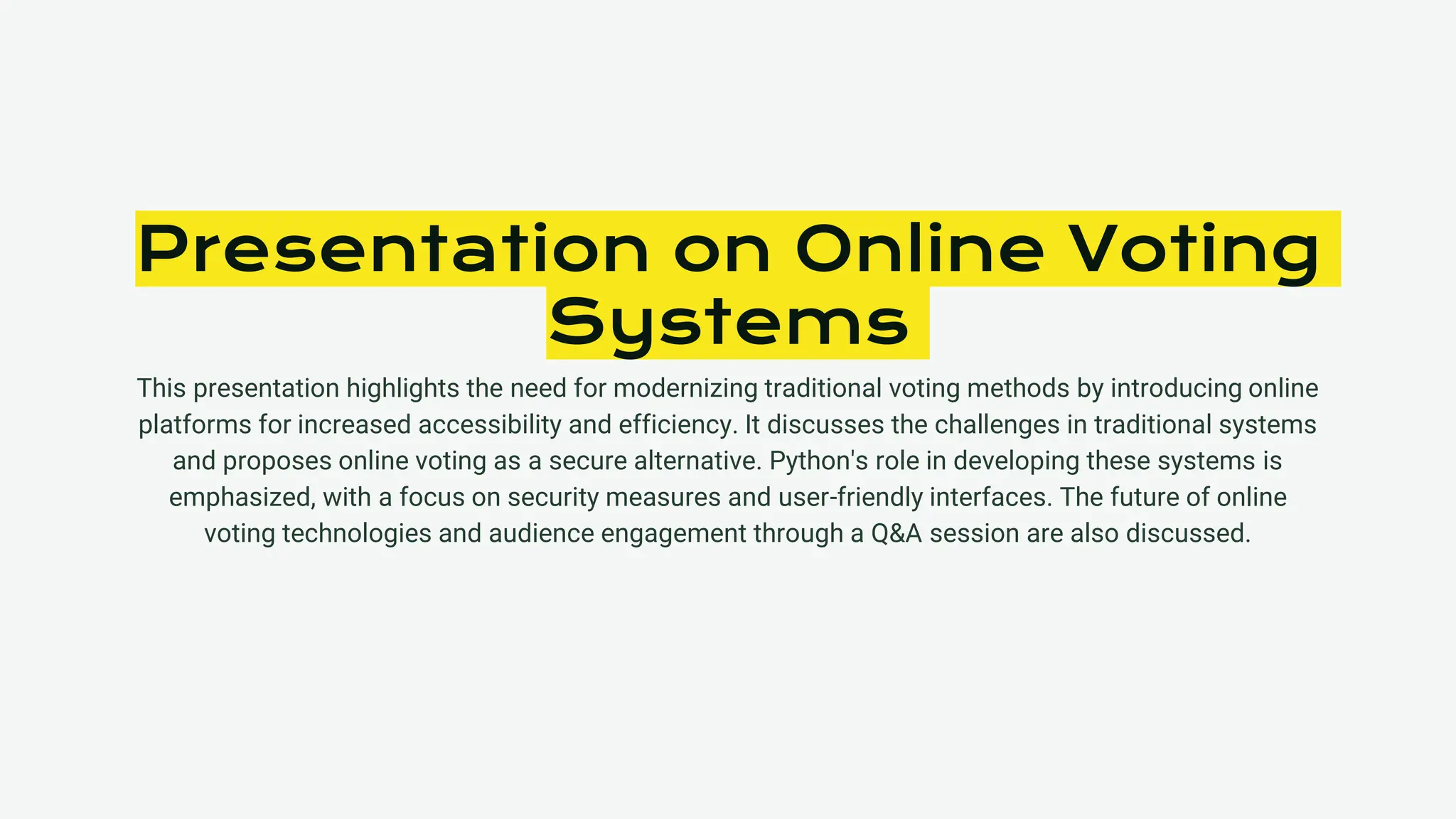 Online voting system presentation.pptx