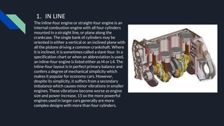 design a four cylinder internal combustion engine | PPTX | Chemistry ...