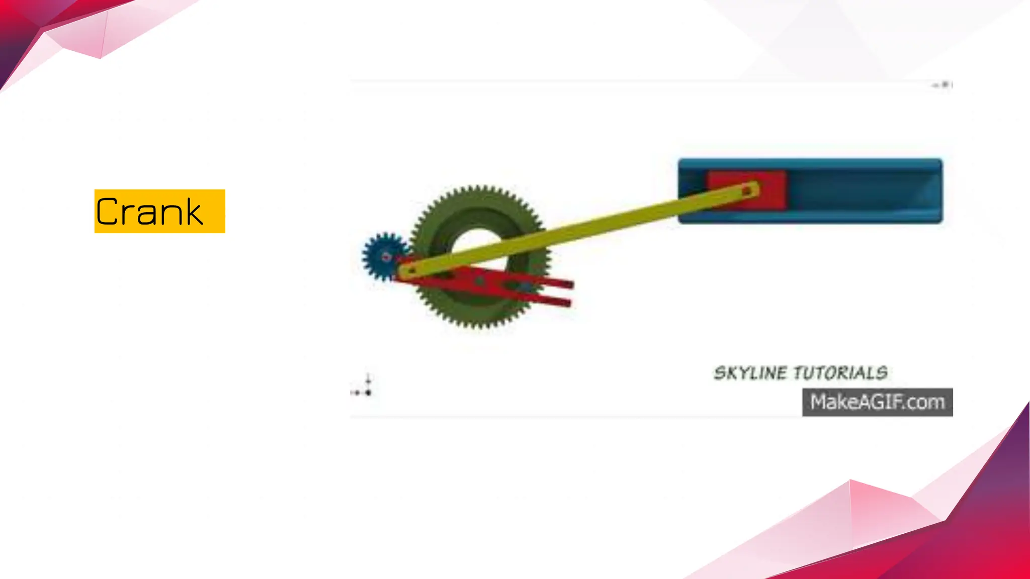 Smooth presentation on quick return motion mechanism | PPTX