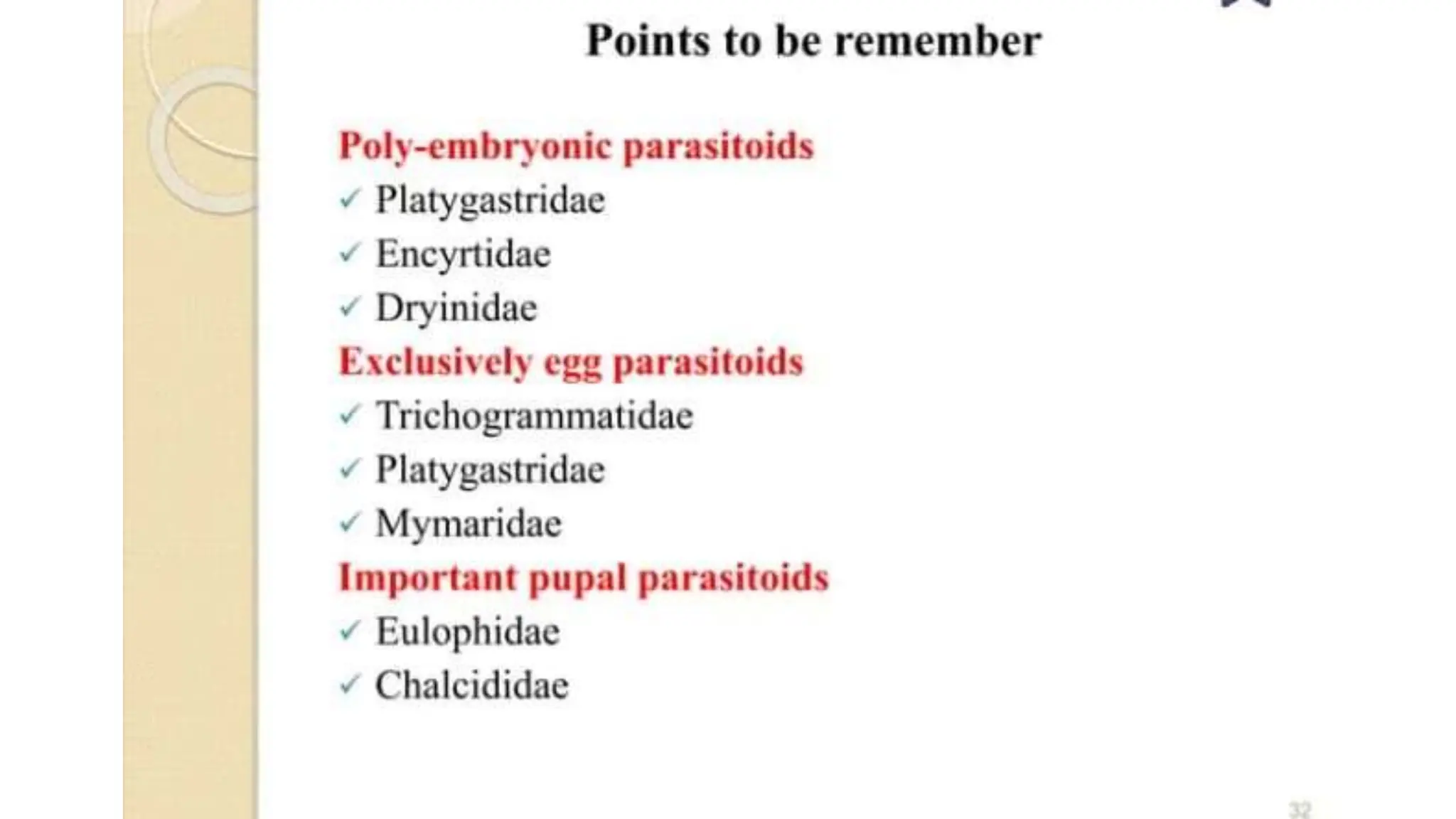 Identification of parasitoids and predators | PPTX