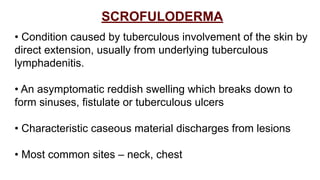 Untitled presentation for cutaneous tuberculosis | PPT