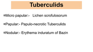Untitled presentation for cutaneous tuberculosis | PPT