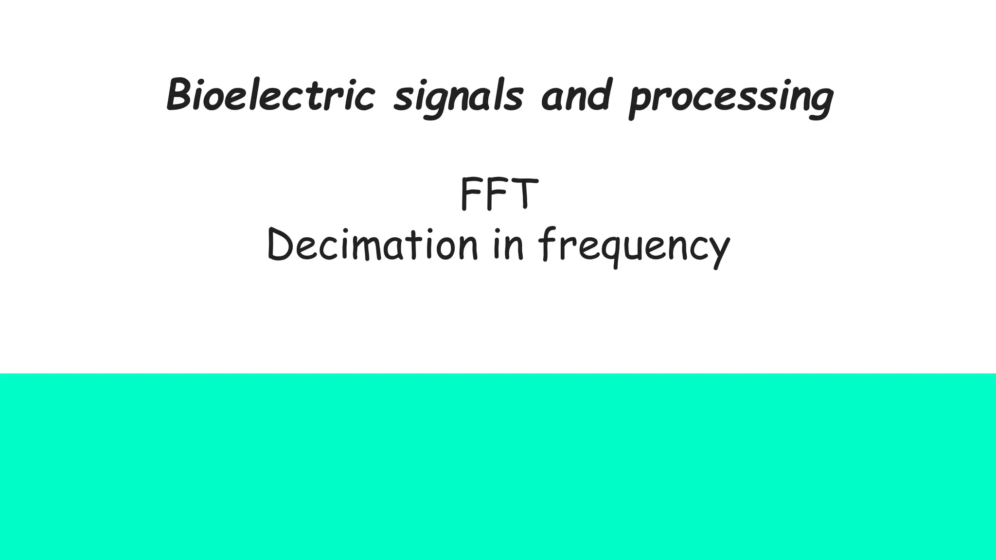 Bioelectric signals and processing .pptx | Free Download