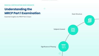 Study techniques for MRCP part 1 examination.pptx