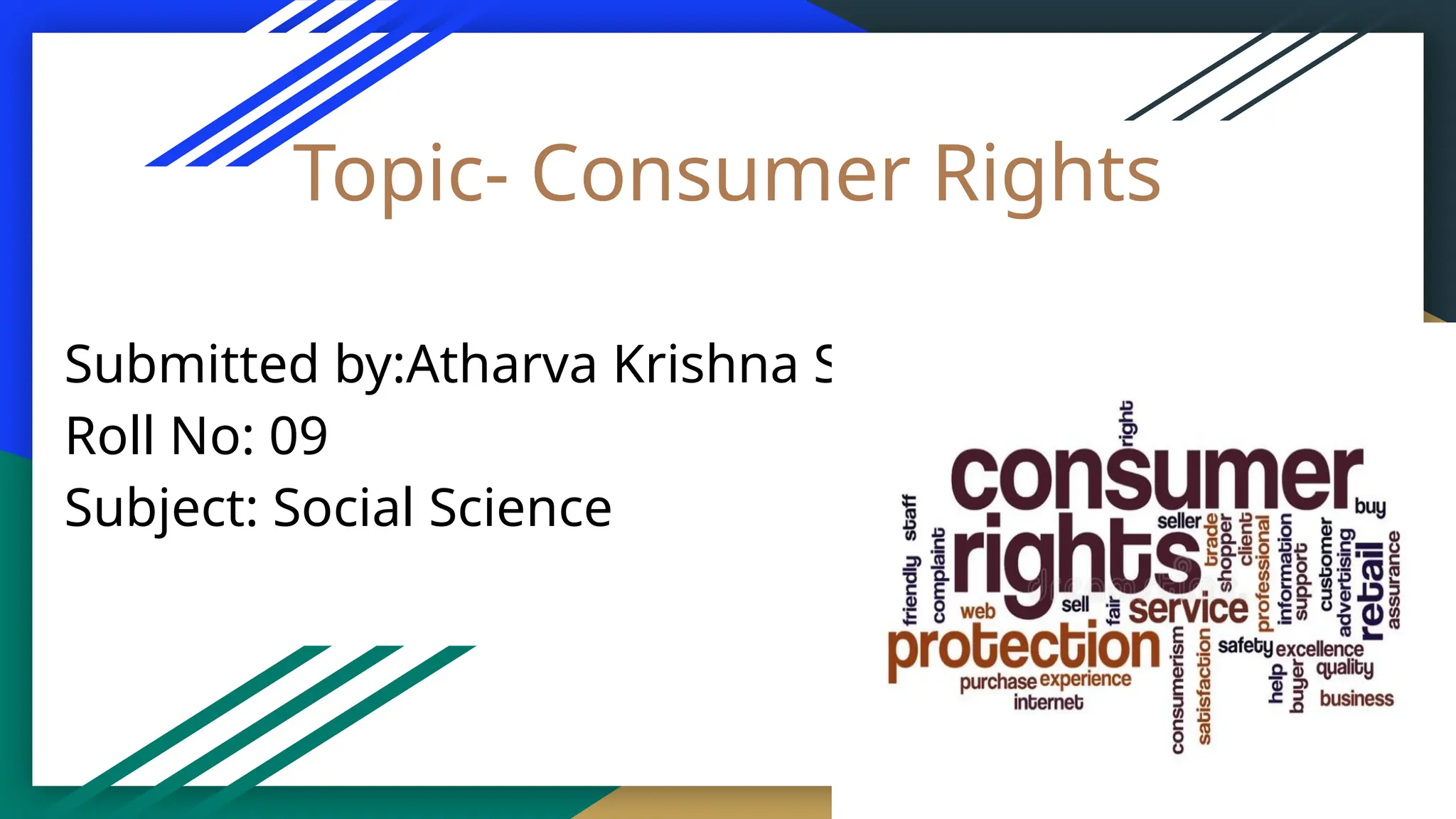 Consumer Protection and their rights .pptx