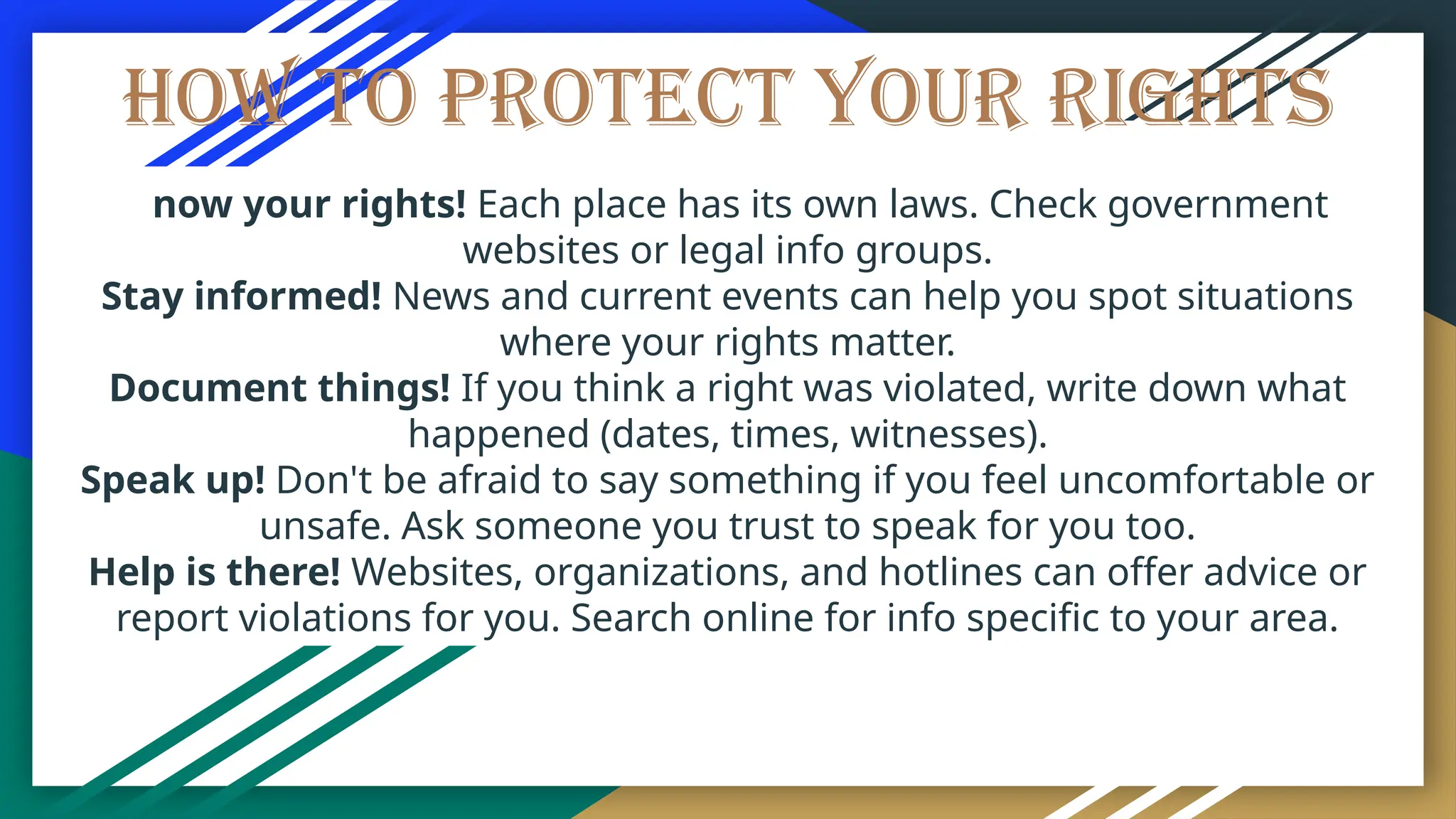 Consumer Protection and their rights .pptx