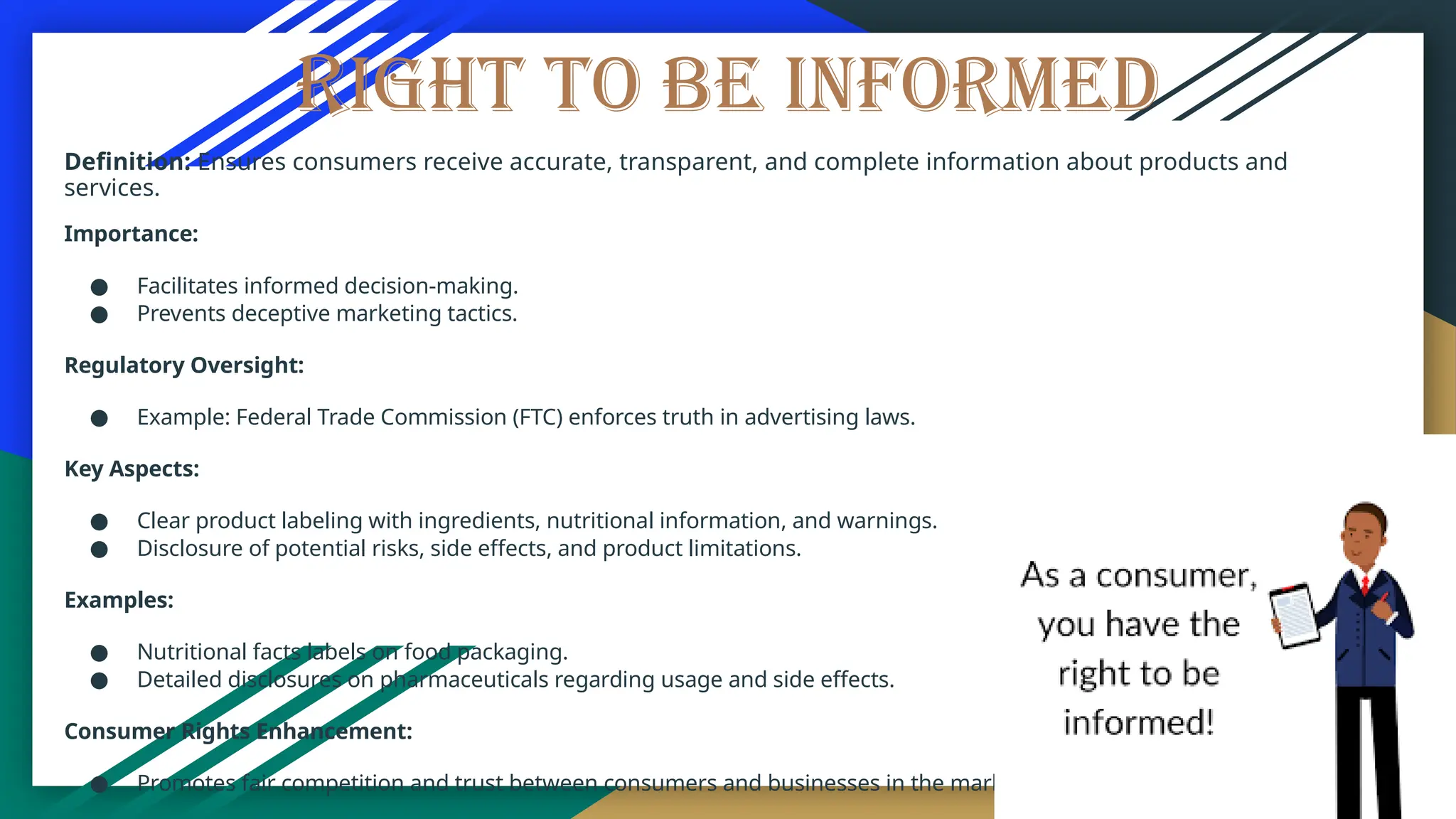 Consumer Protection and their rights .pptx