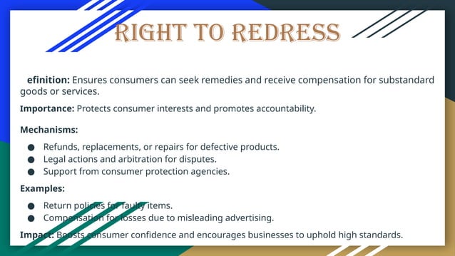 Consumer Protection and their rights .pptx