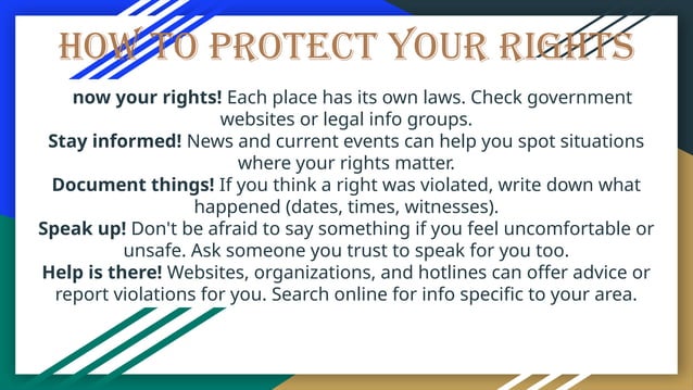 Consumer Protection and their rights .pptx