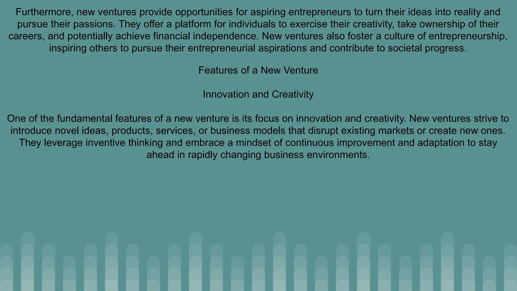 New Venture Meaning and Features & Opportunity Identification.pptx ...