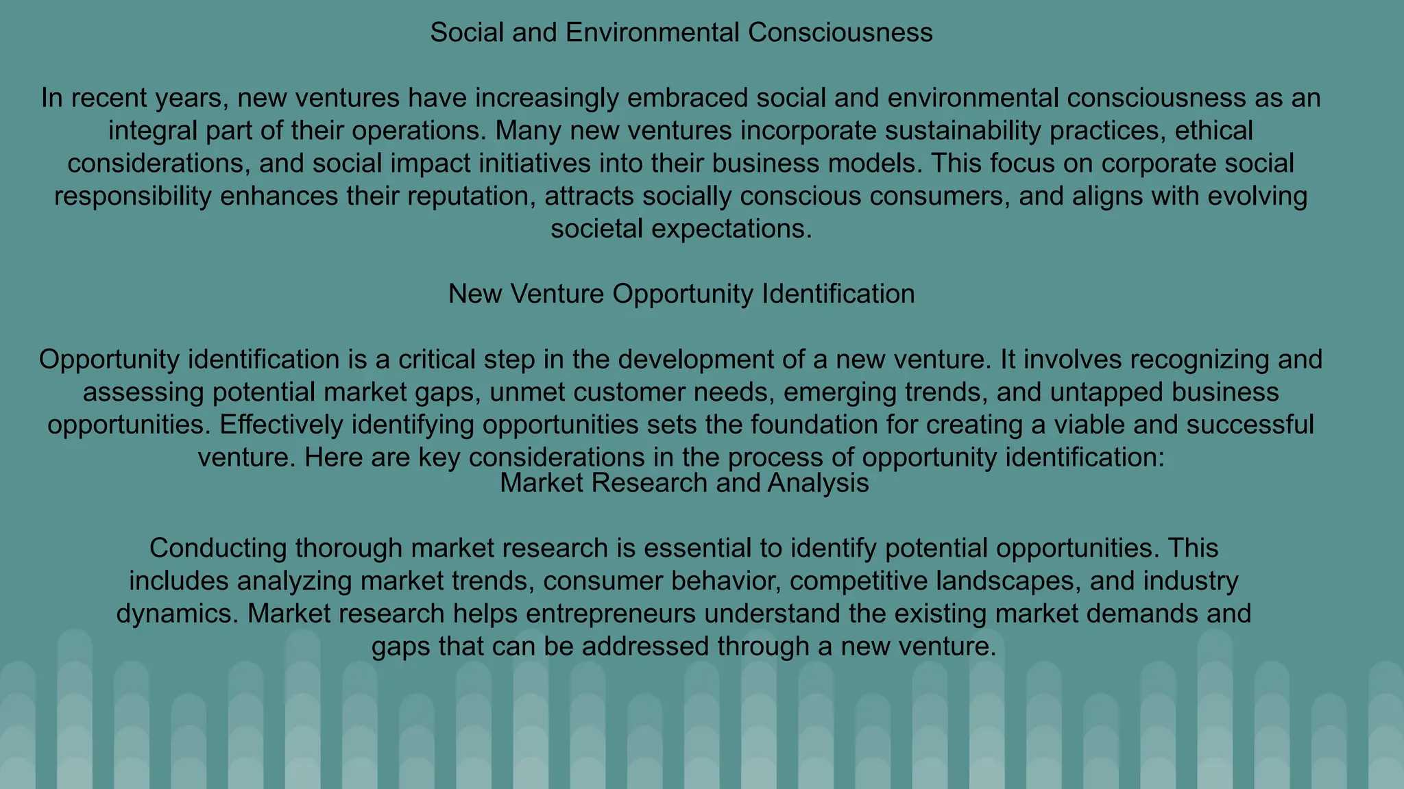 New Venture Meaning and Features & Opportunity Identification.pptx ...