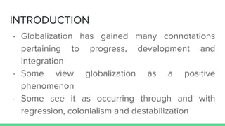 Defining Globalization, Introduction and Theories | PPT