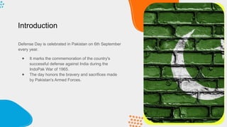 pakistan defense day power point presentation | PPTX
