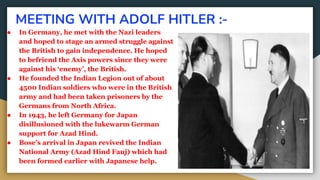 Biography of subhash chandra bose and education details | PDF