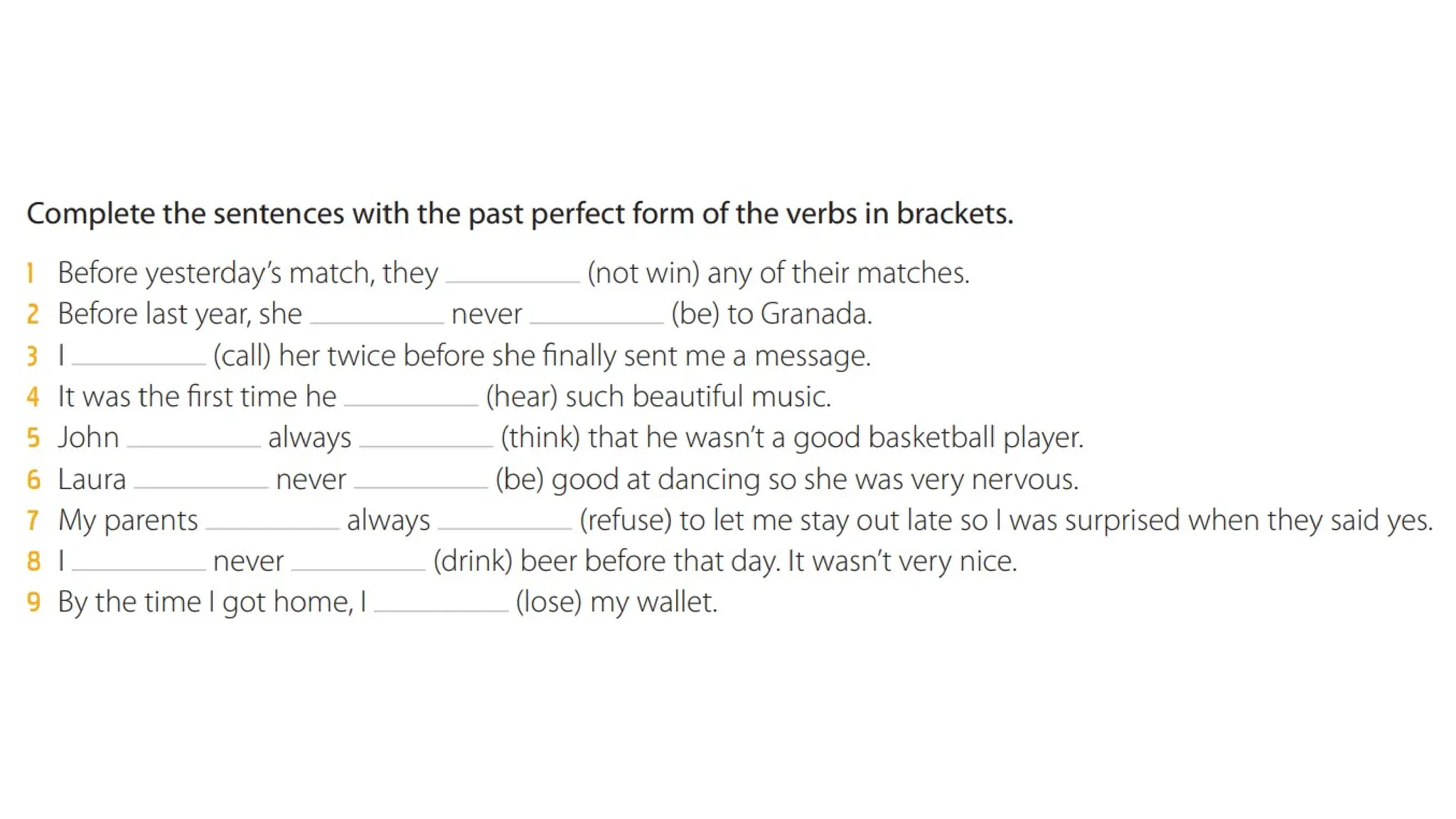 Perfect tenses Past Simple, Present Perfect and Past Perfect | PPTX