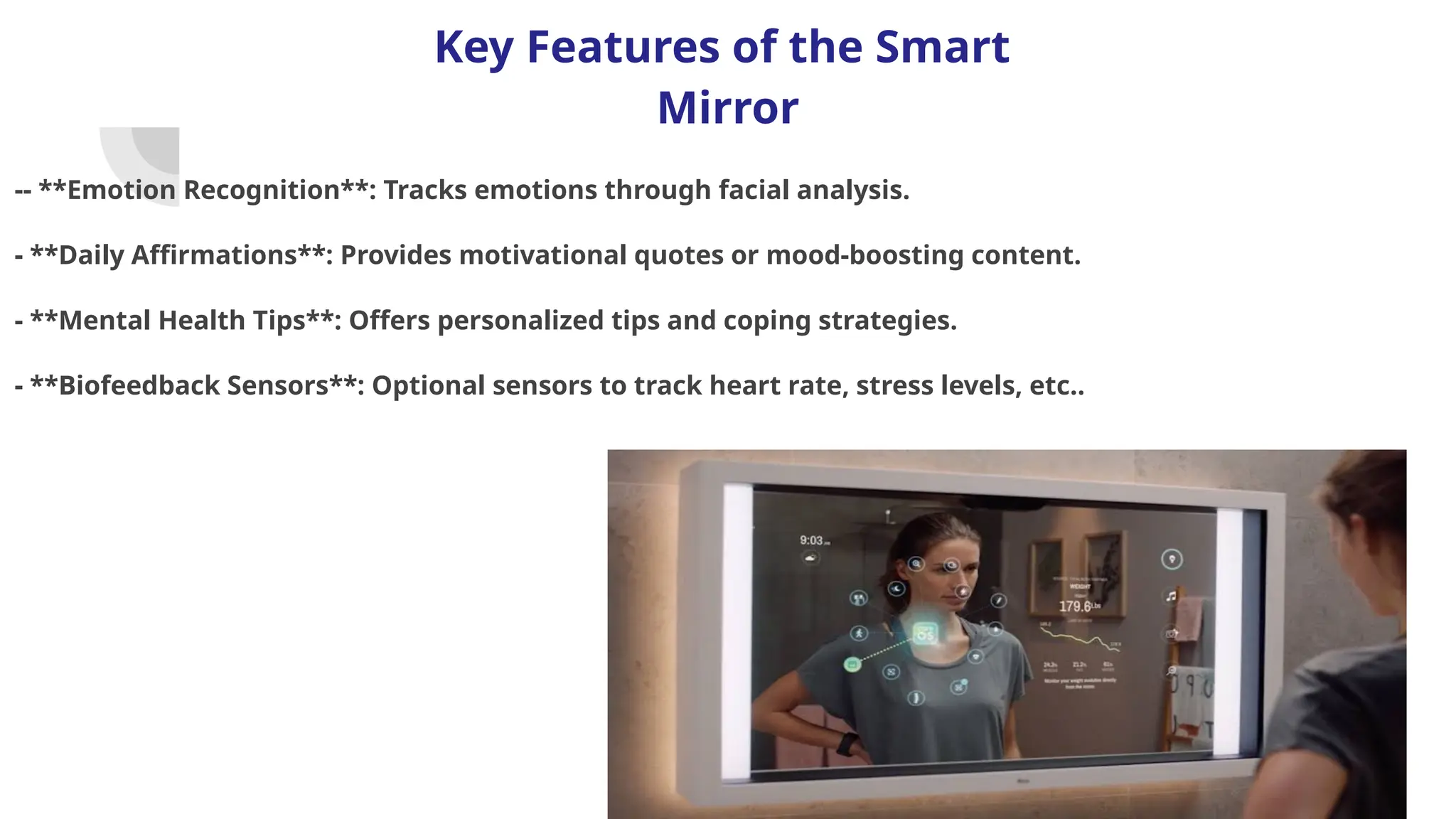 Untitled presentation.pptx Mental health smart mirror electrical and ...