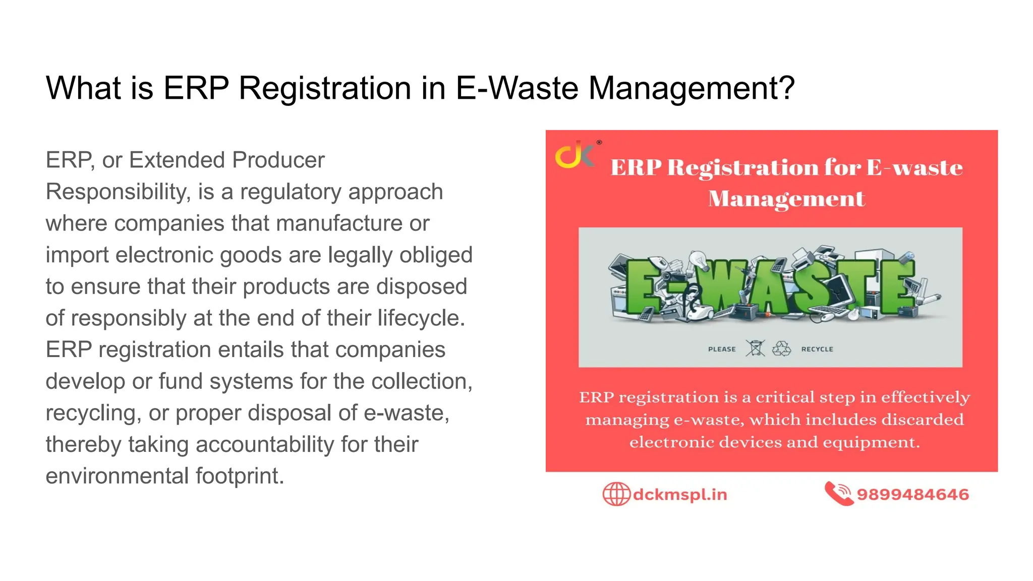 Understanding the Benefits of EPR Registration for E-Waste Management ...