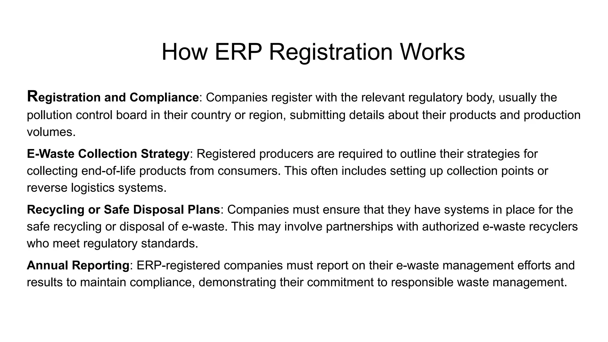 Understanding the Benefits of EPR Registration for E-Waste Management ...