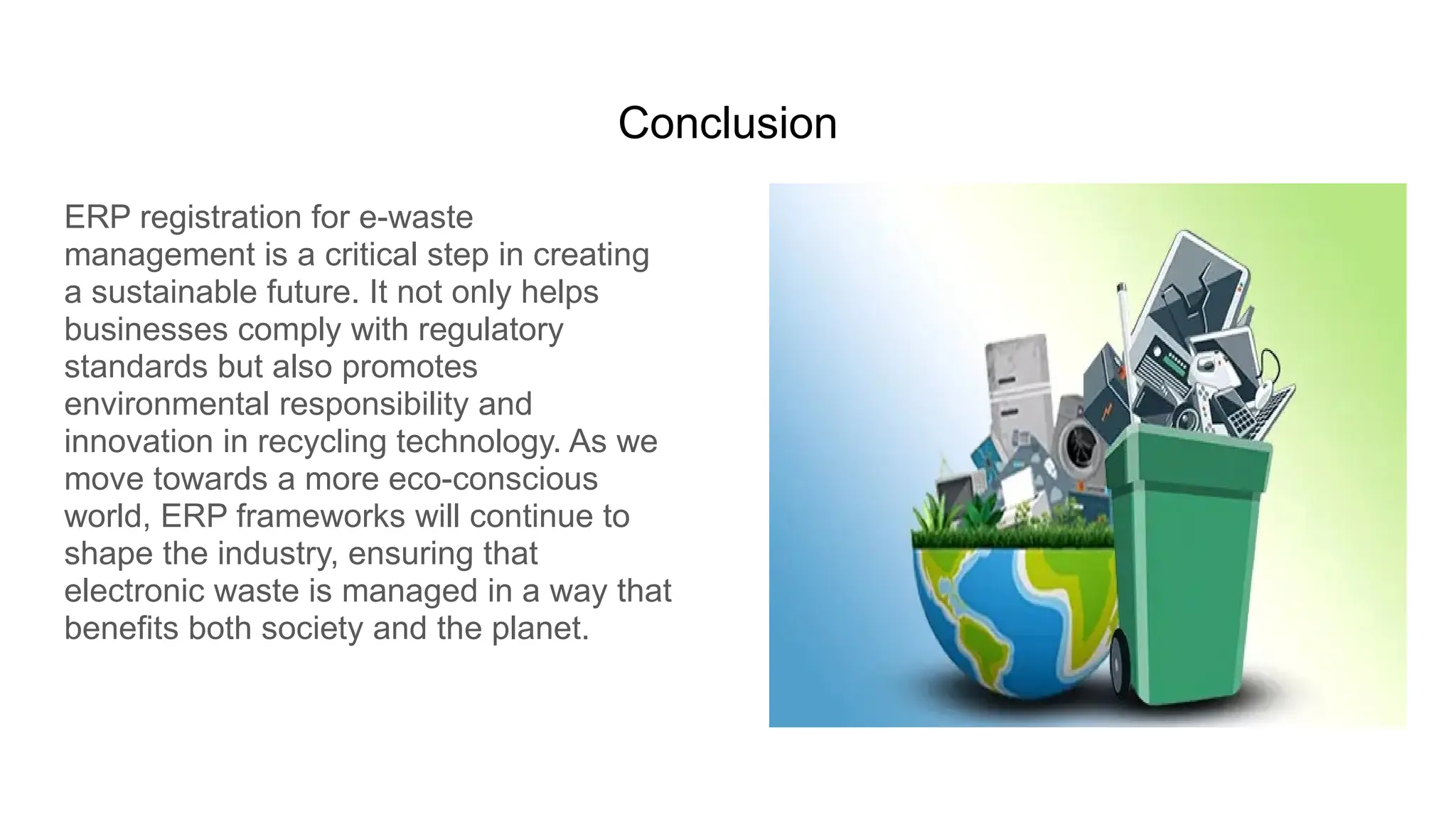 Understanding the Benefits of EPR Registration for E-Waste Management ...