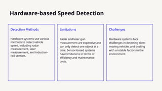 Smart speed violation detection and challan system | PPTX