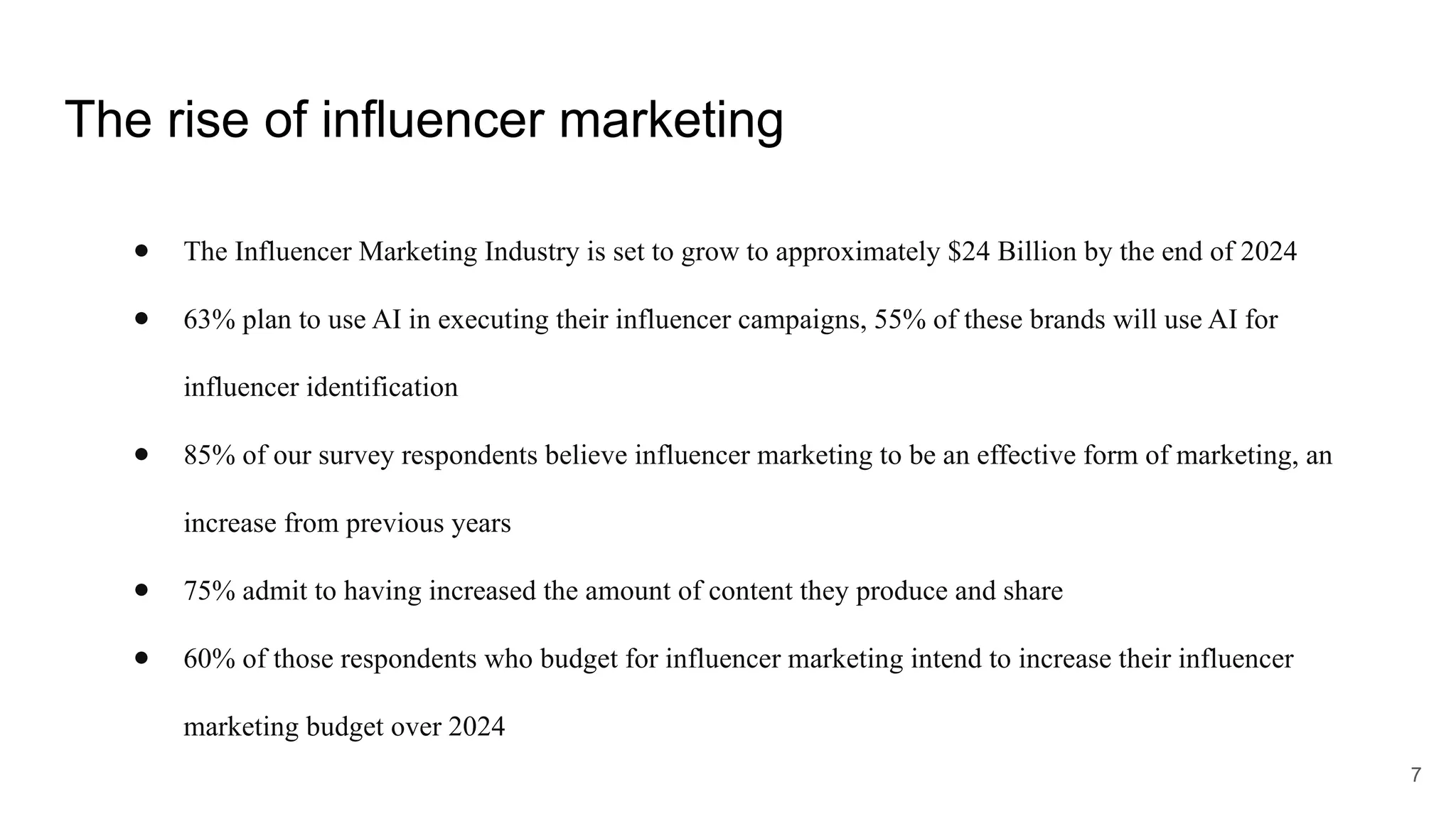 The Rise of influencer marketing presentation | PPT