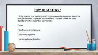 BIOREMEDIATION - AEROBIC AND ANAEROBIC DIGESTER | PPTX