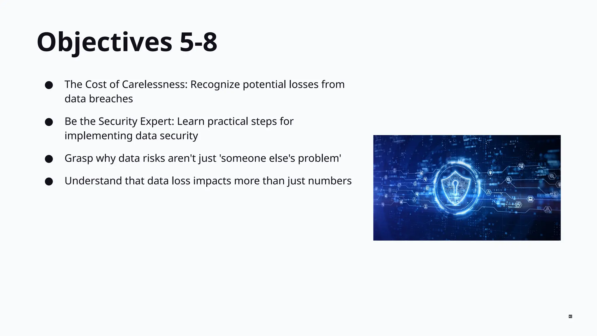 Introduction to Data Security - Module Objectives | PPT