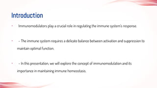 Immunomodulators : Types, side effects, Treatment | PDF