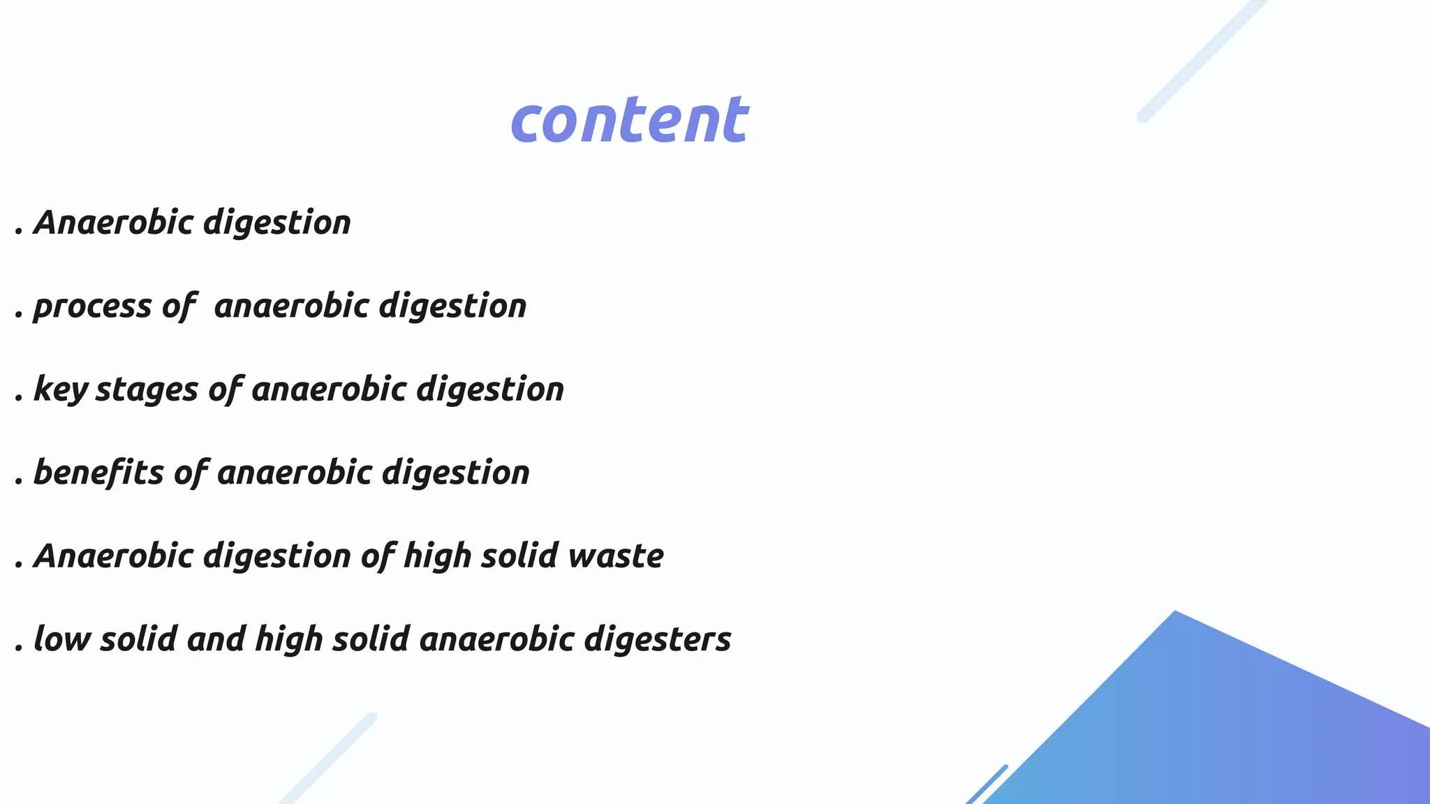 Anaerobic digestion of technology -environmental microbiology | PDF