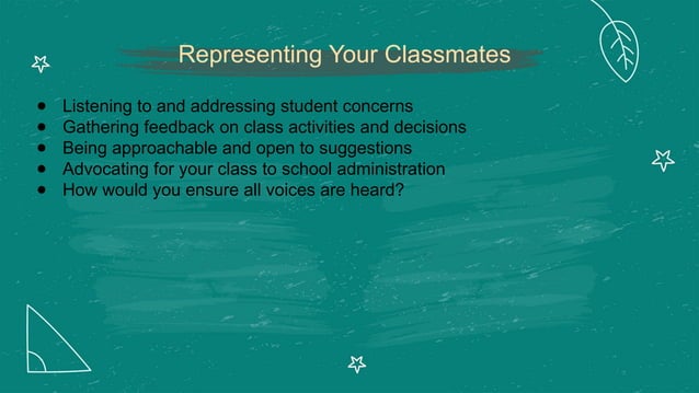 Classroom Officers Roles and Responsibilities | PPTX