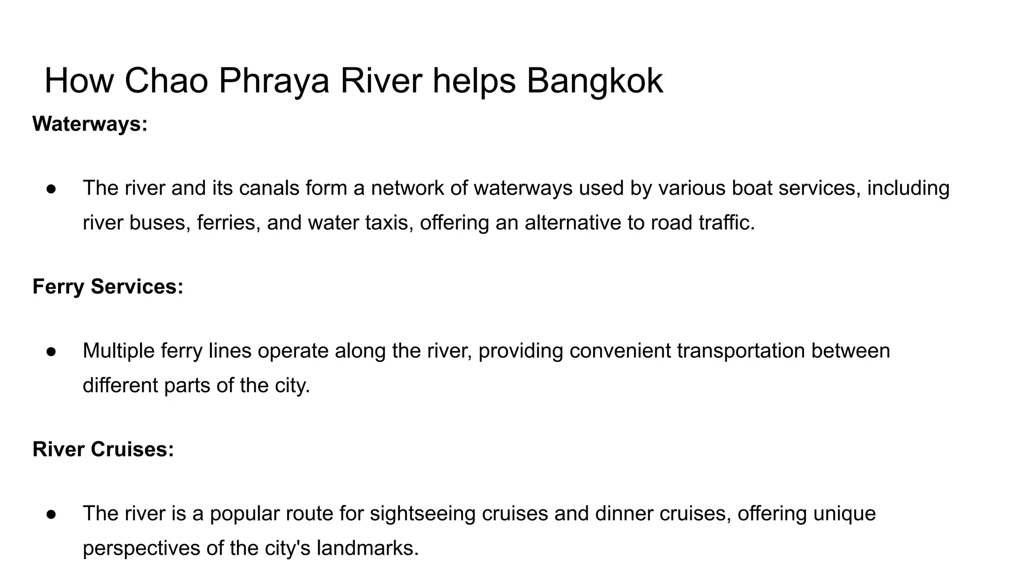 Important cities in the world that flourished near rivers | PDF