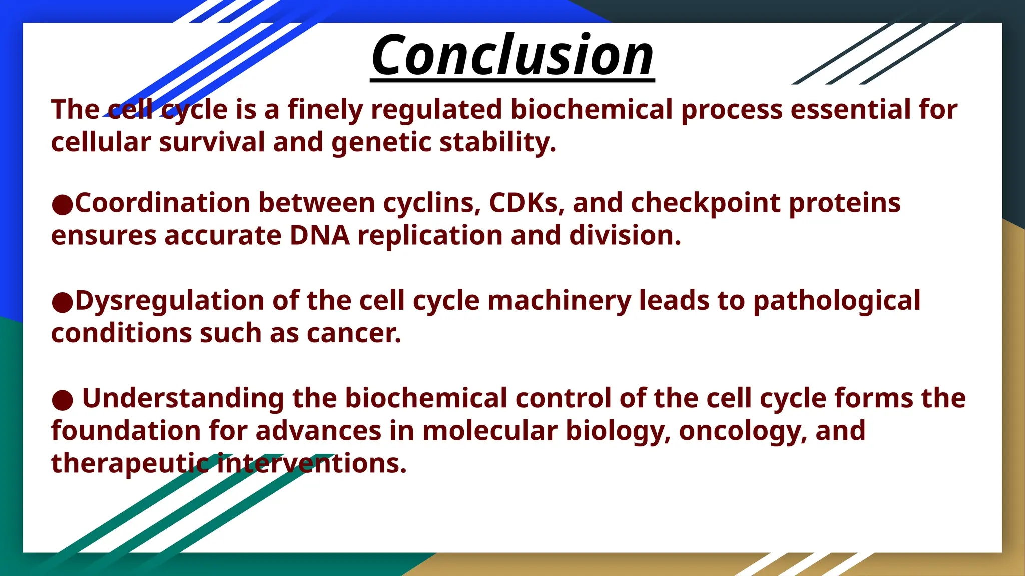 Cell cycle and cell division on a post graduation | PPTX