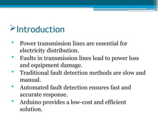 Transmission line fault detection presentation.pptx