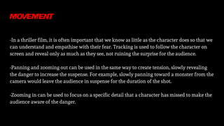 thriller codes and conventions | PPT