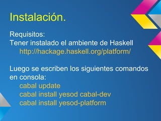 Yesod Framework | PDF