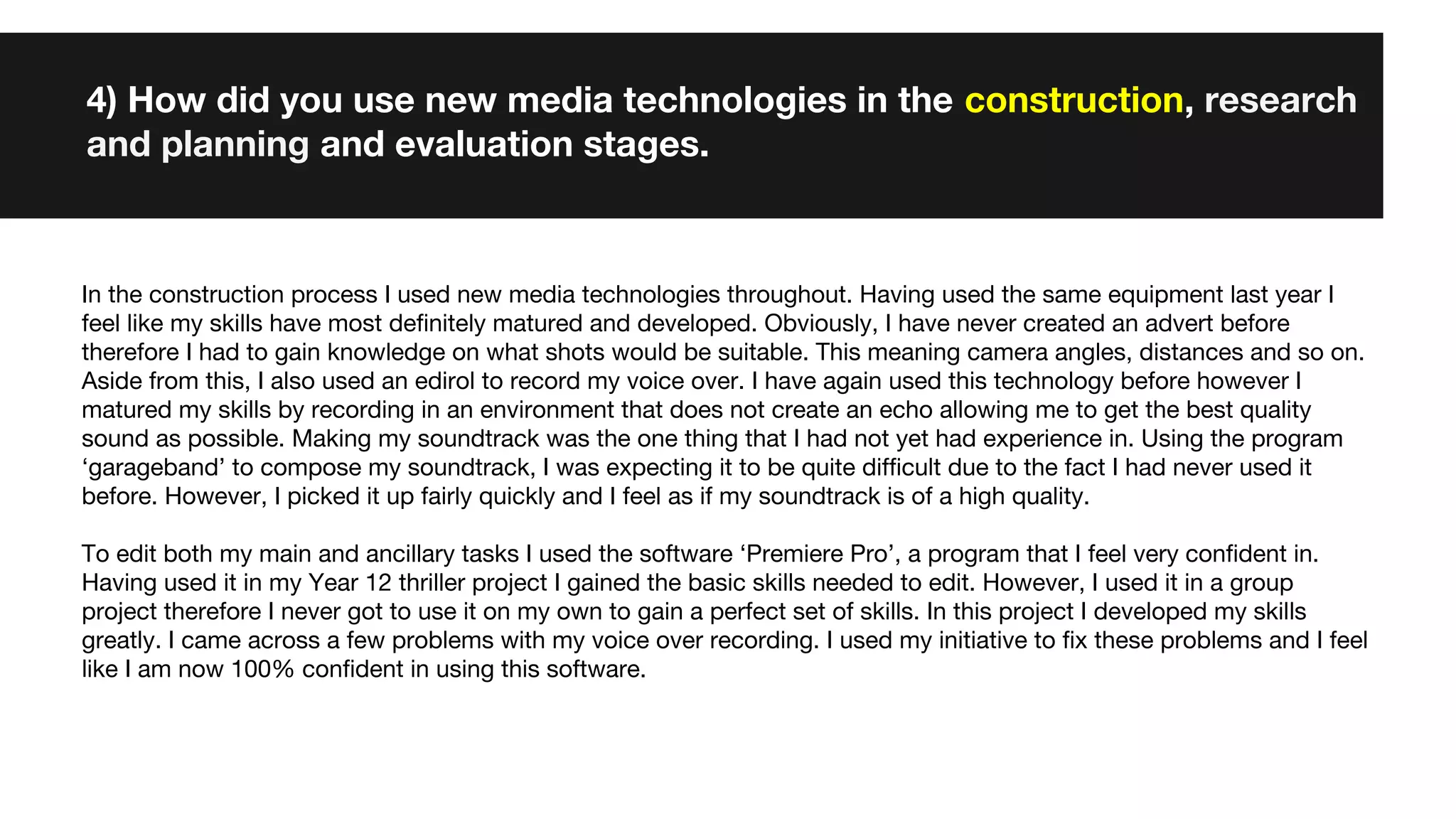 Draft Evaluation | PPT