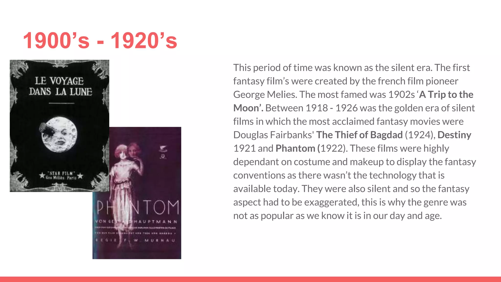 The History of Fantasy | PPTX